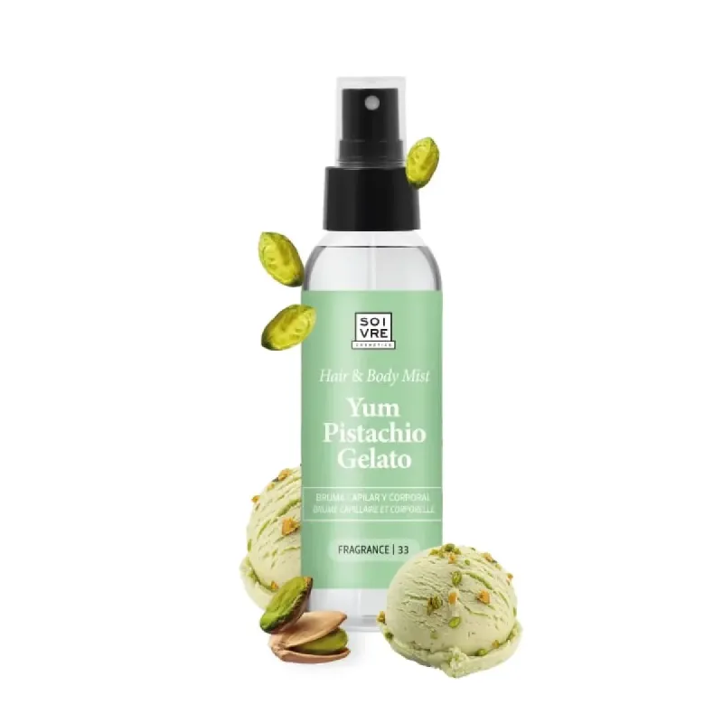Soivre Hair & Body Mist Yum Pistacho Gelato nº 33 100 ml | Farmacia Barata